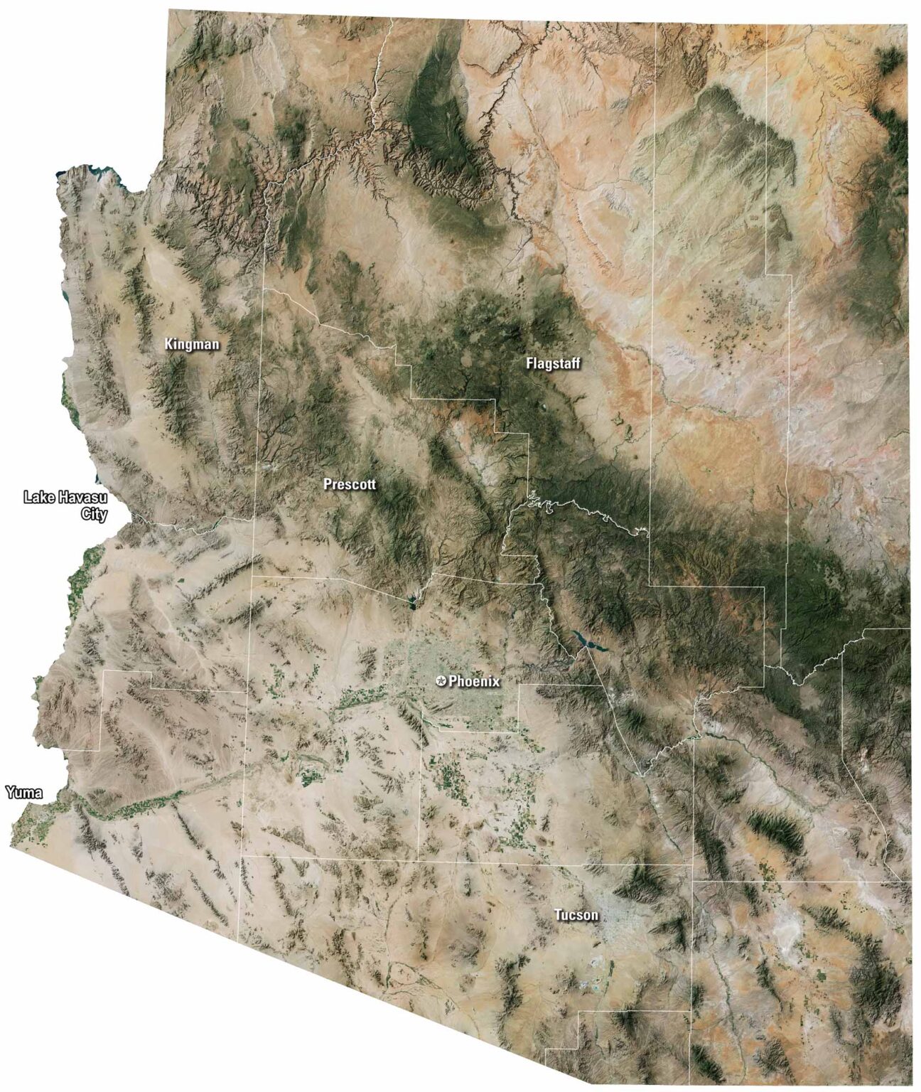 Arizona Zip Code Map - US Maps