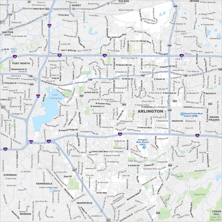 Downtown Houston Map - US Maps