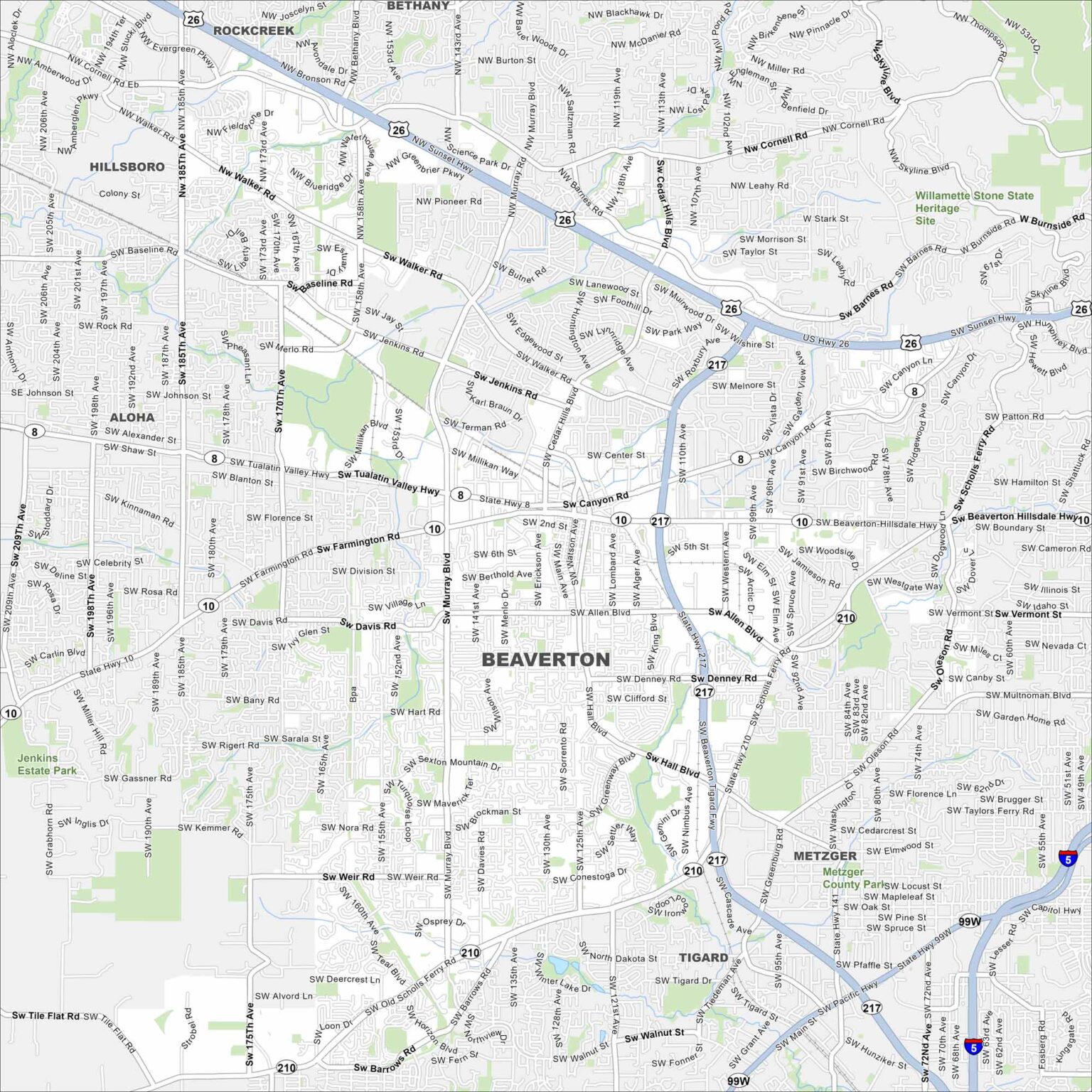 Map of Pendleton, Oregon - US Maps