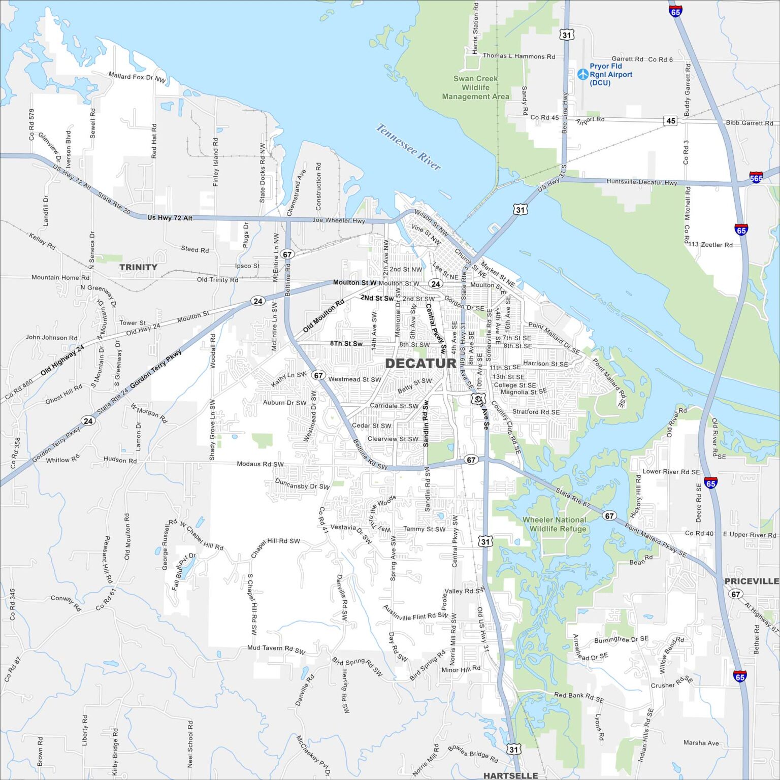 Map of Dothan, Alabama - US Maps