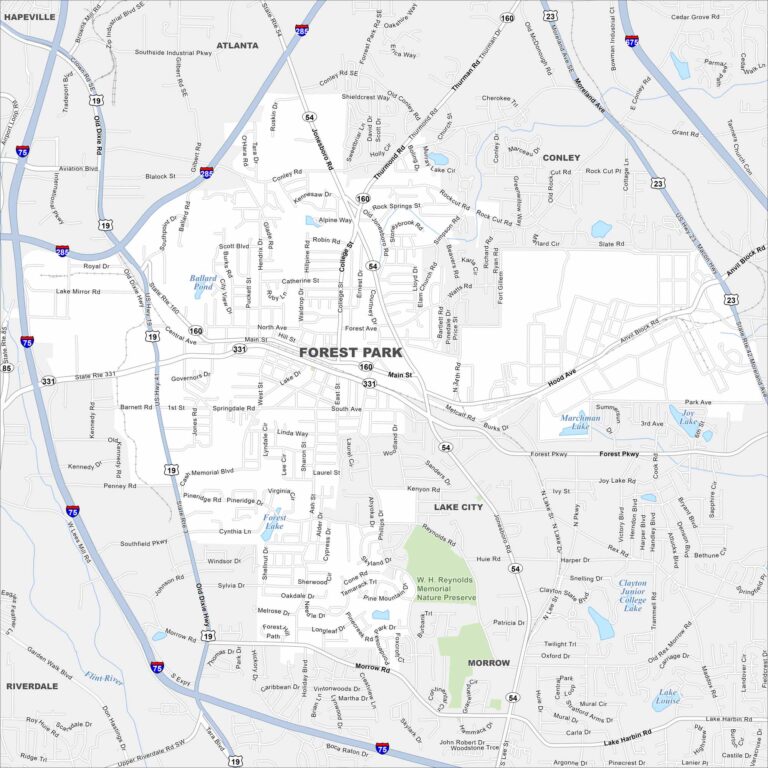 Forest Park Ga Zip Code