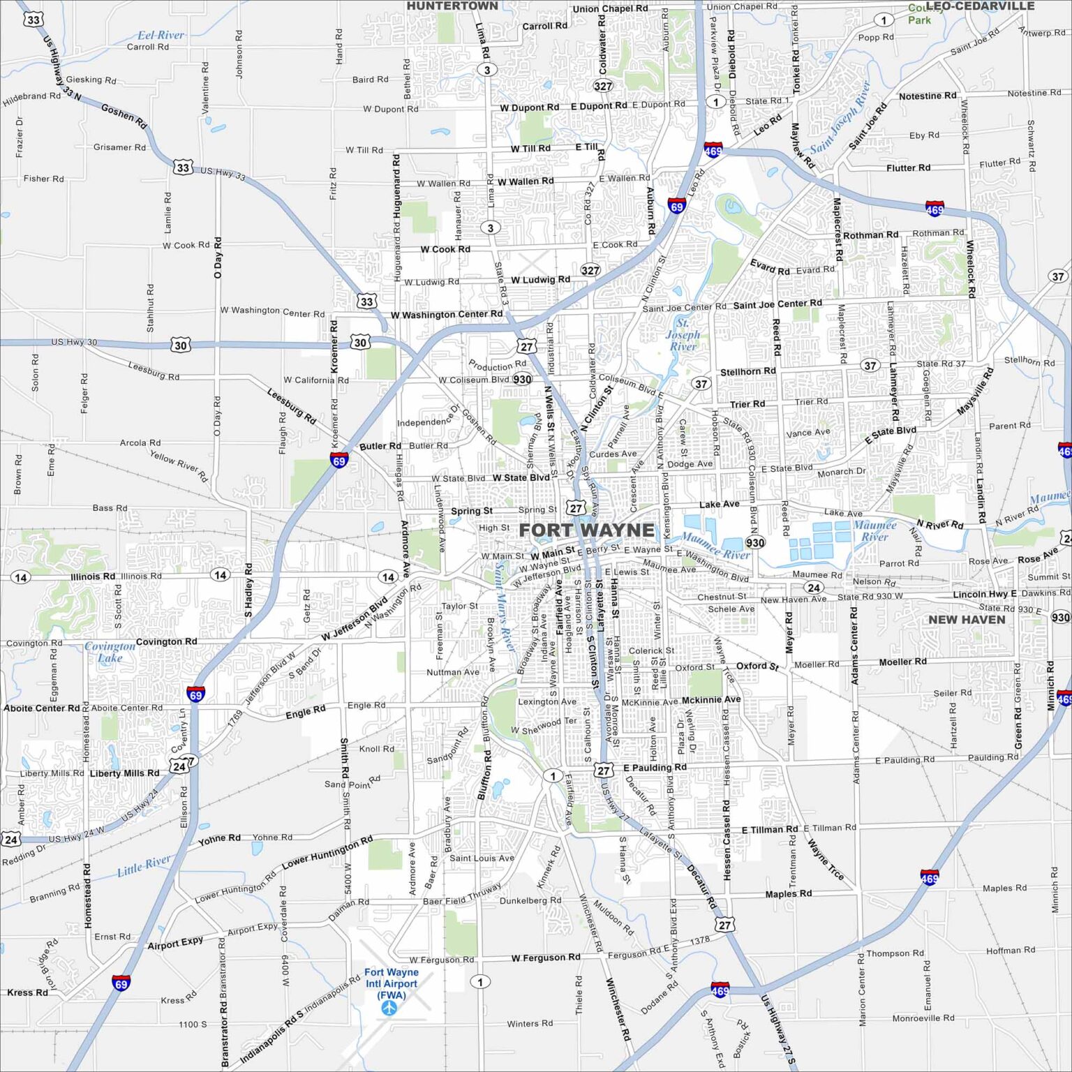 Map of Hammond, Indiana - US Maps