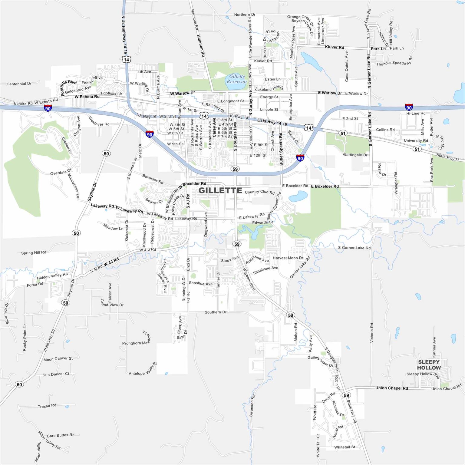 Map of Wyoming - US Maps