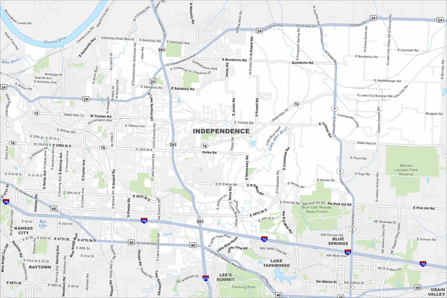 Map of Missouri - US Maps