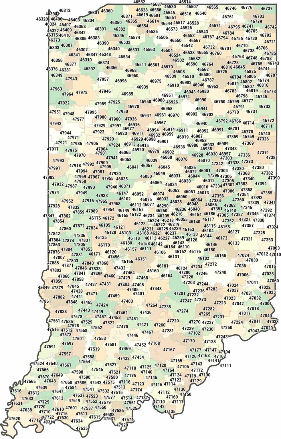 Zip Code Terre Haute Ind
