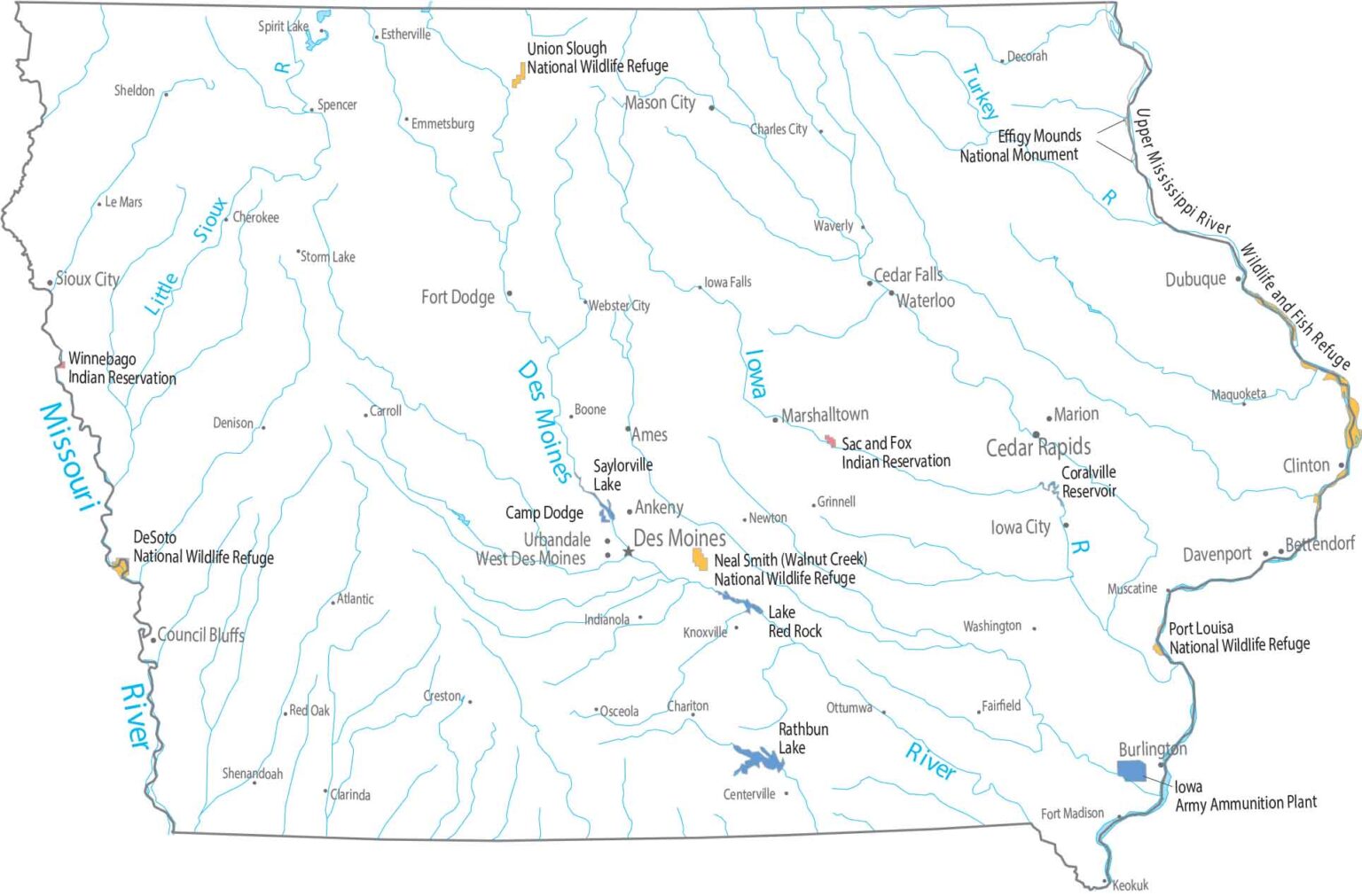 US National Forests Map - US Maps