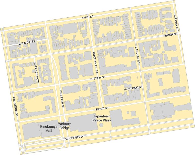 Tenderloin Map, San Francisco - US Maps