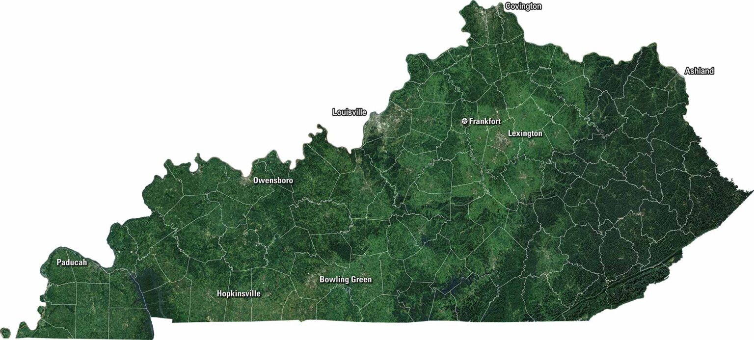 Map of Kentucky - US Maps