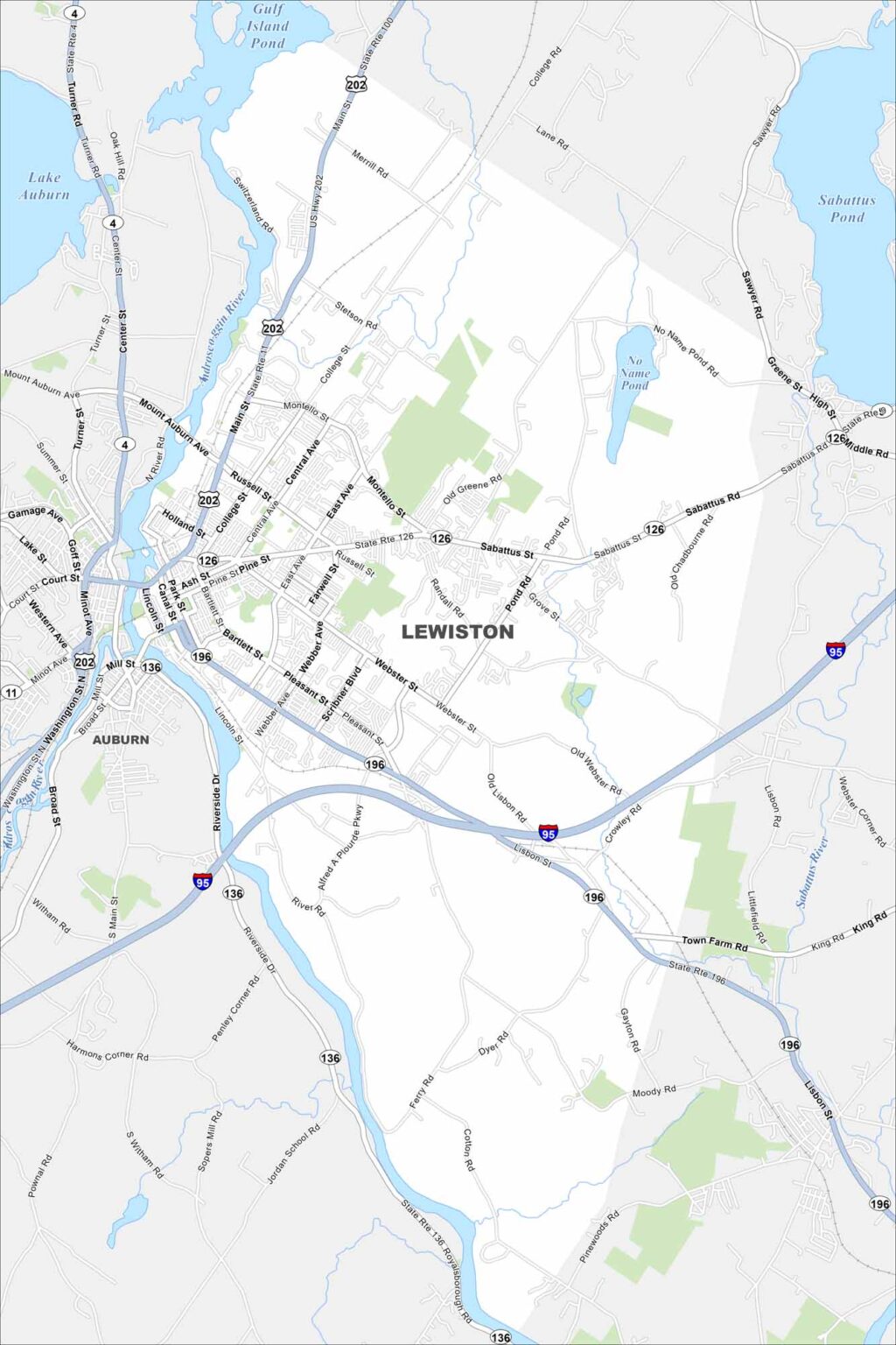 Map of Bangor, Maine - US Maps