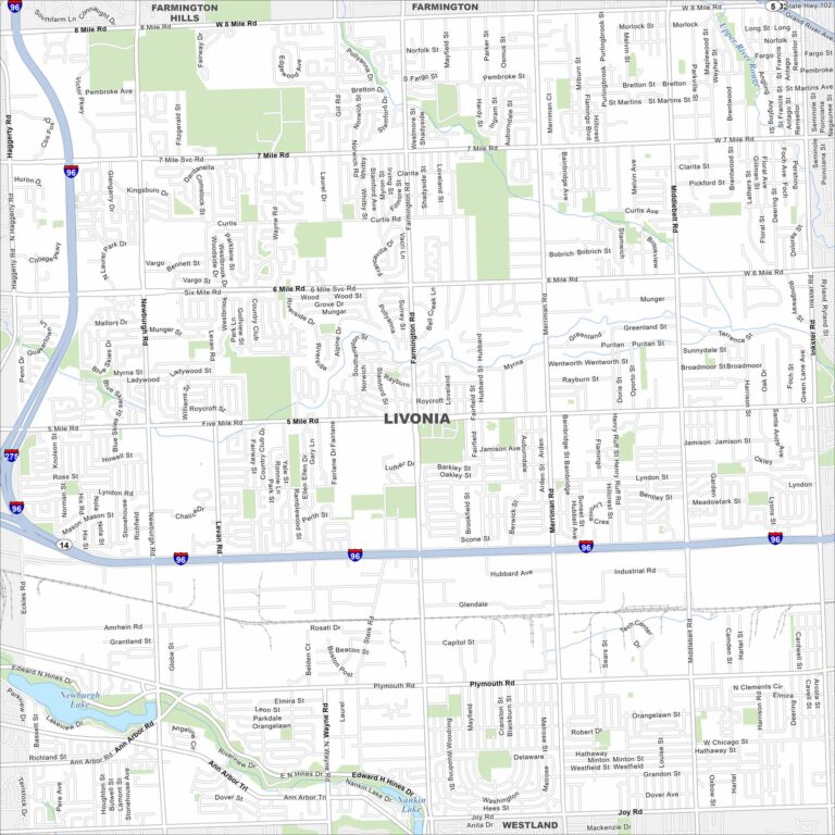 Map of Novi, Michigan - US Maps