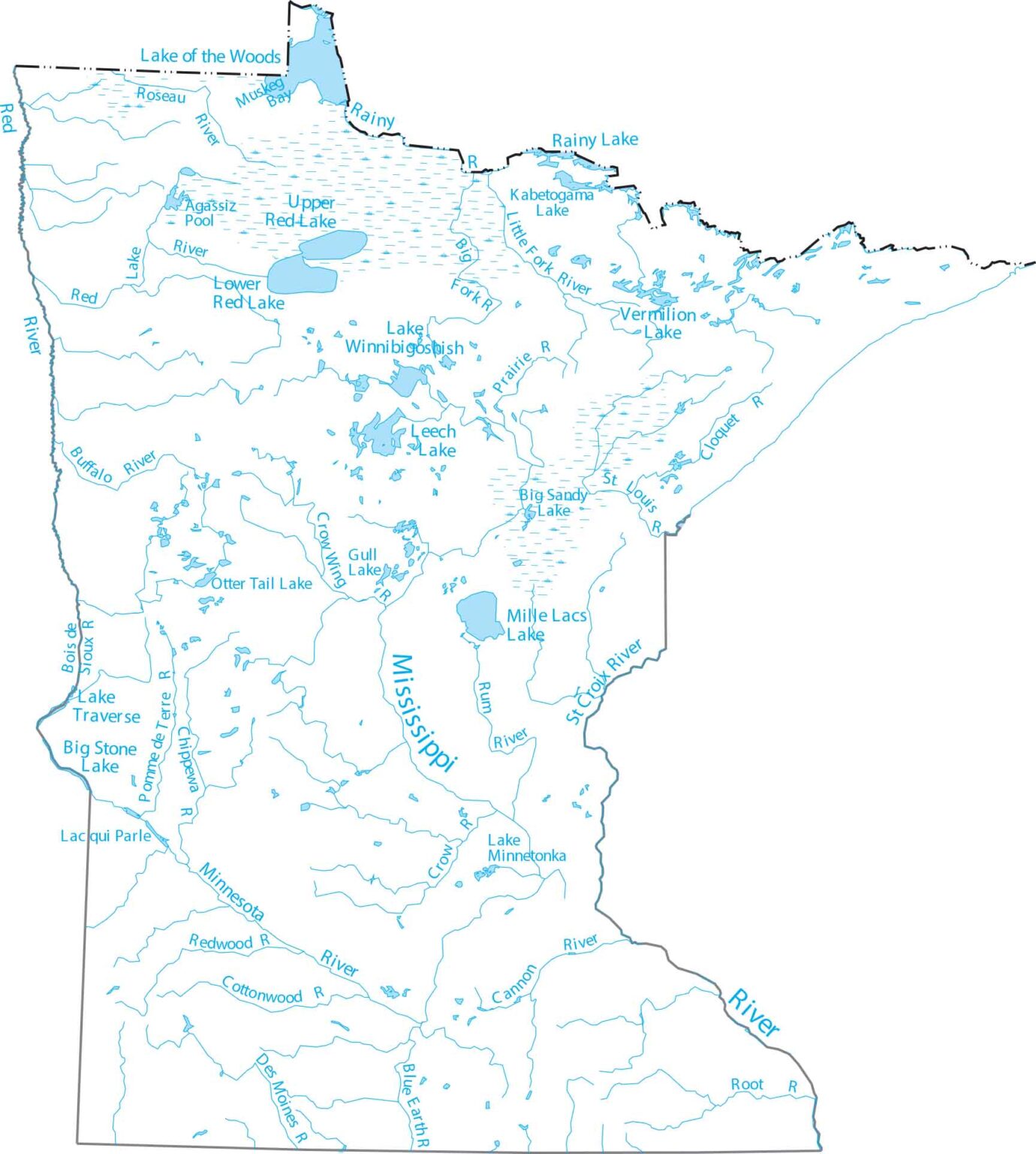 Minnesota Zip Code Map - US Maps