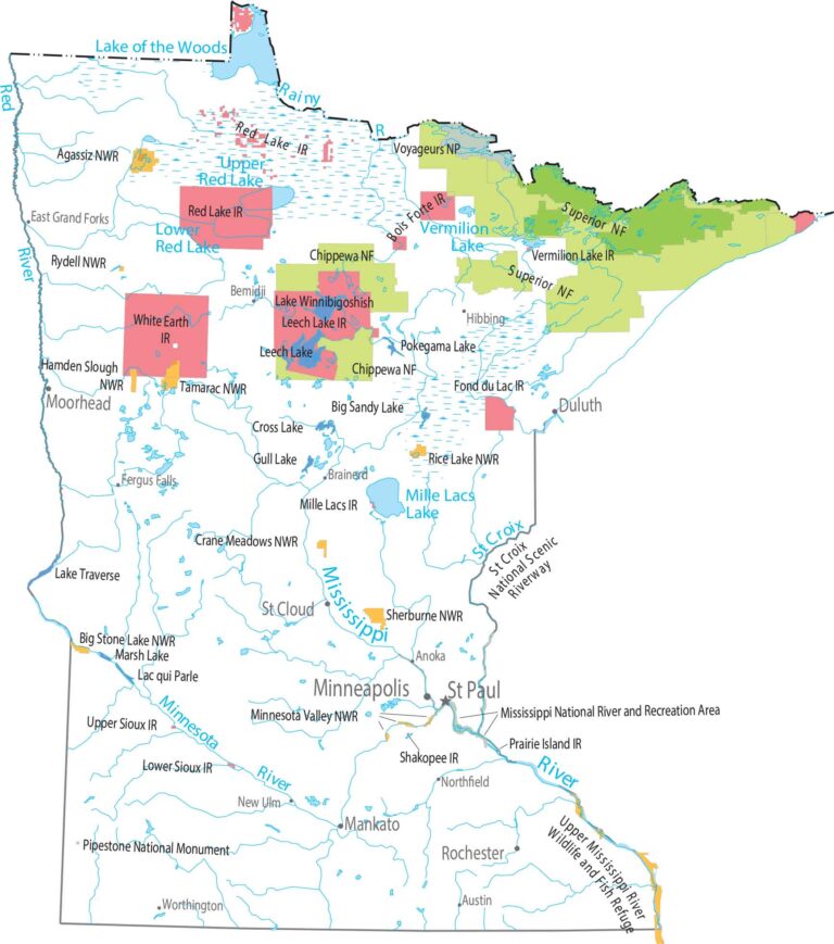US National Forests Map - US Maps