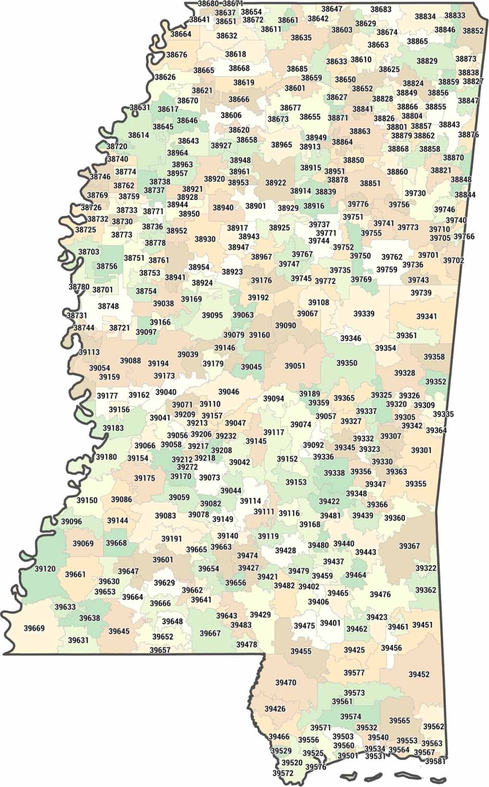 Map of Biloxi, Mississippi - US Maps