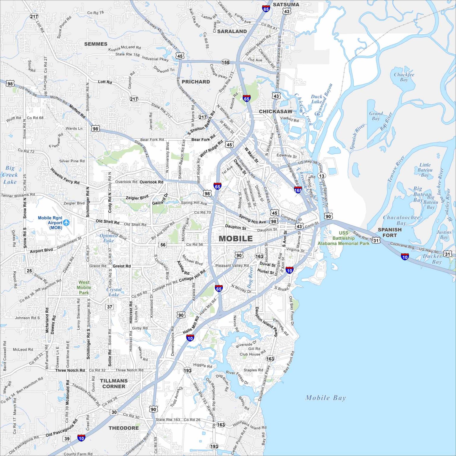 Map of Dothan, Alabama - US Maps