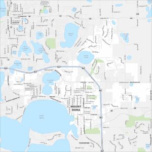 Map of Mount Dora, Florida - US Maps