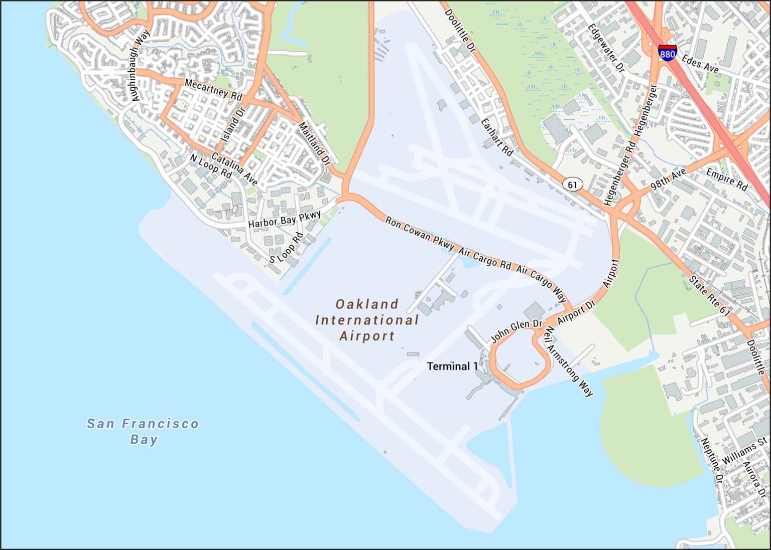 Alcatraz Map - US Maps