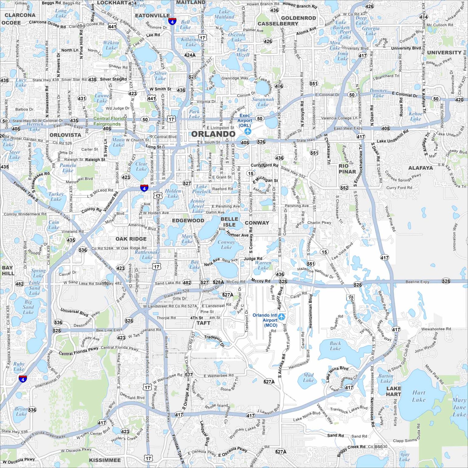 Map of Crestview, Florida - US Maps