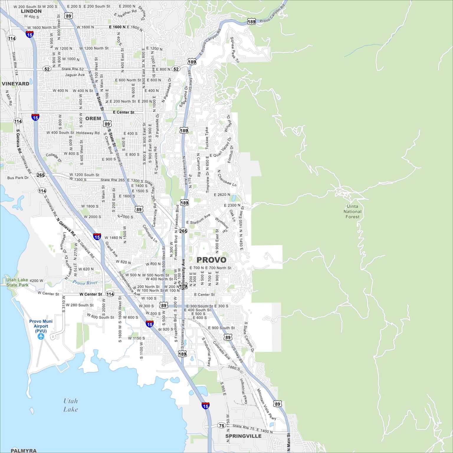 Map of Logan, Utah - US Maps