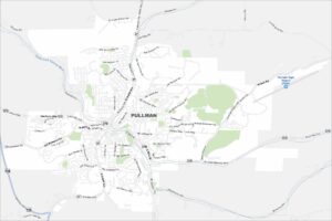 Map of Pullman, Washington - US Maps