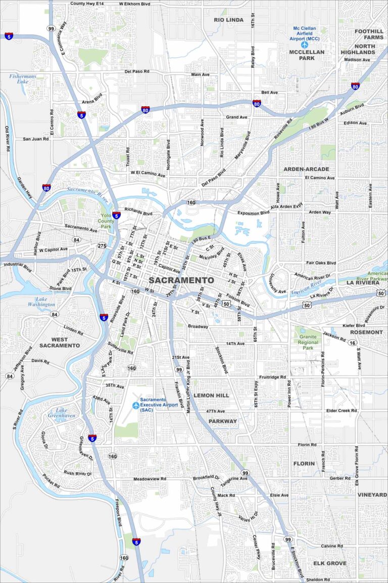 Tenderloin Map, San Francisco - US Maps