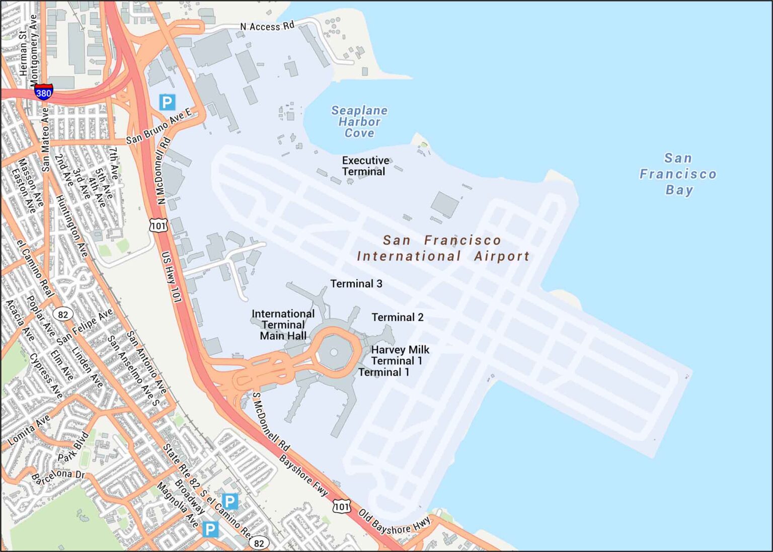 Alcatraz Map - US Maps