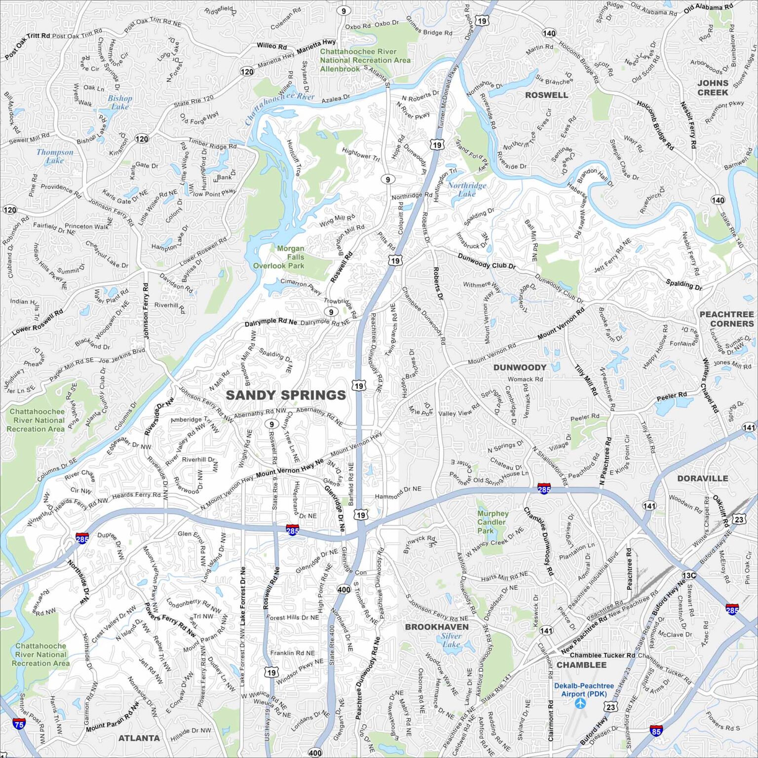 Map of Alpharetta, Georgia - US Maps