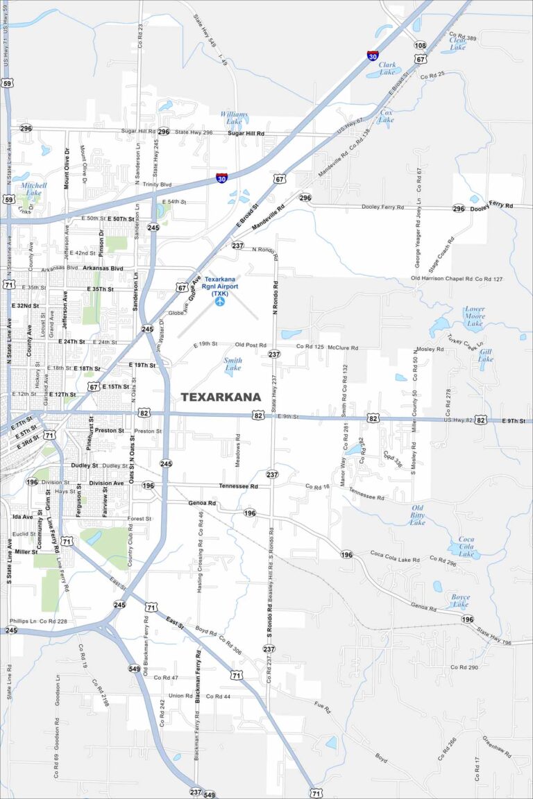 Map of Conway, Arkansas - US Maps