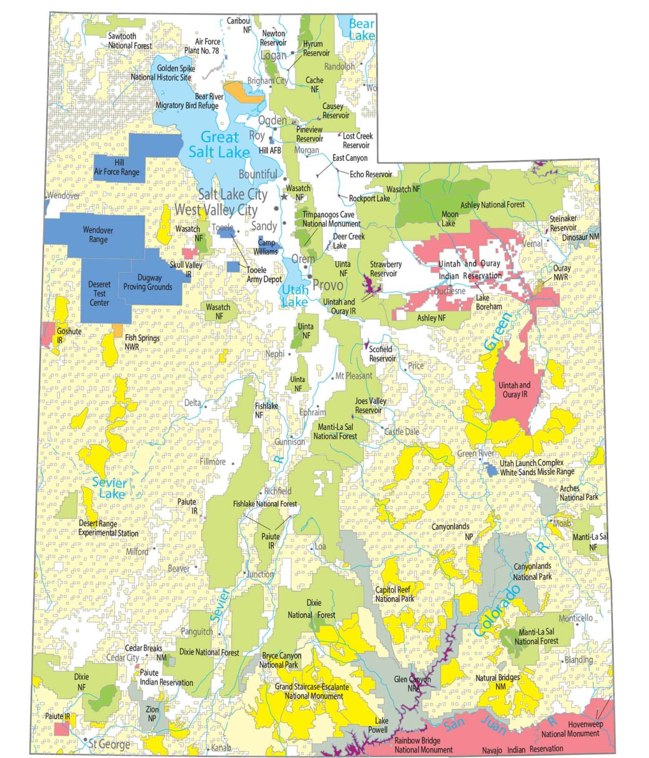 Map of Logan, Utah - US Maps