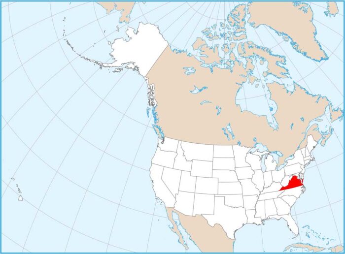 Map of Virginia - US Maps