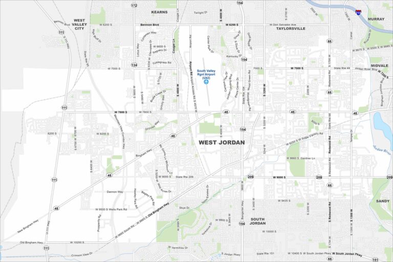 Map of Logan, Utah - US Maps