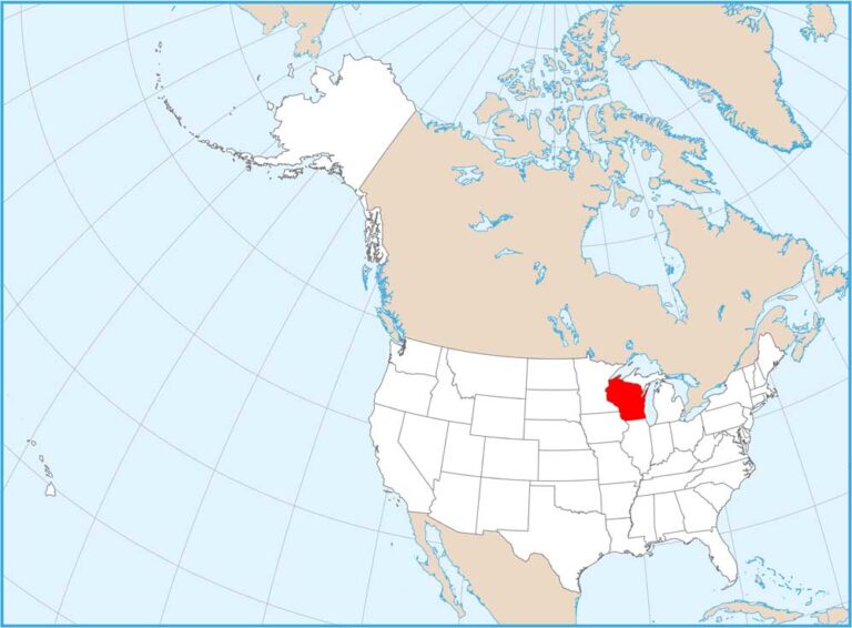 Map of Wisconsin - US Maps