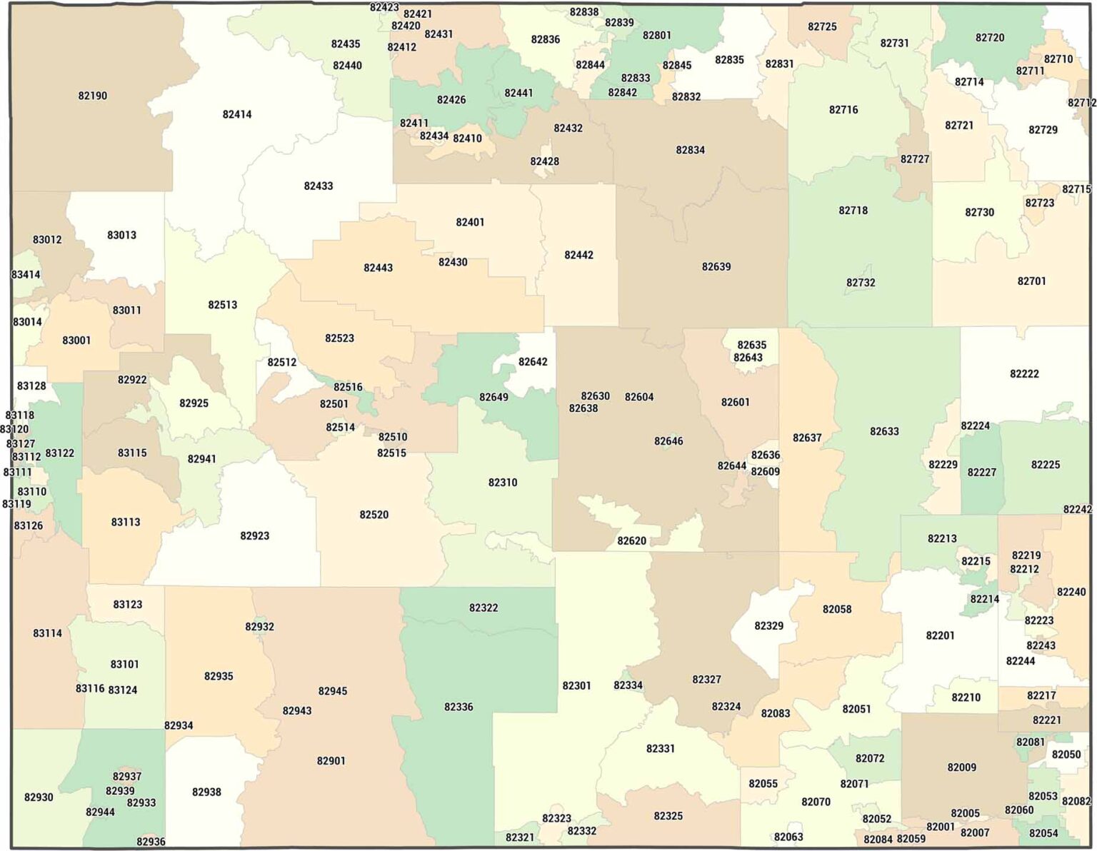 Map of Wyoming - US Maps